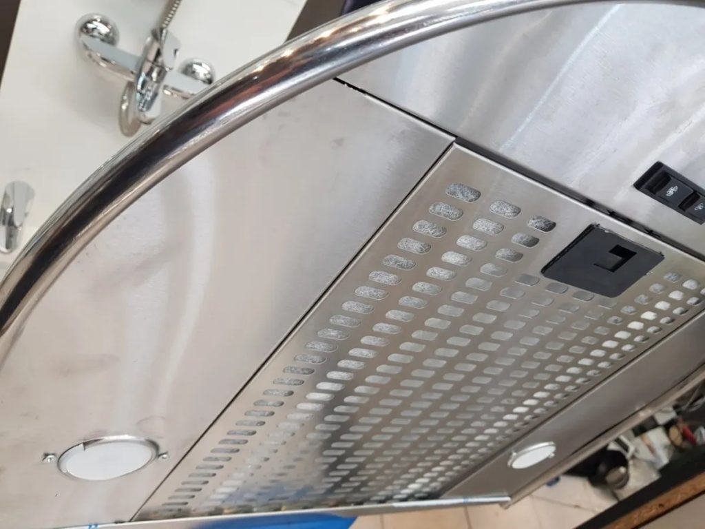 CAMPANA COCINA MARALDI APSIS ACERO DOBLE TURBINA – Marash
